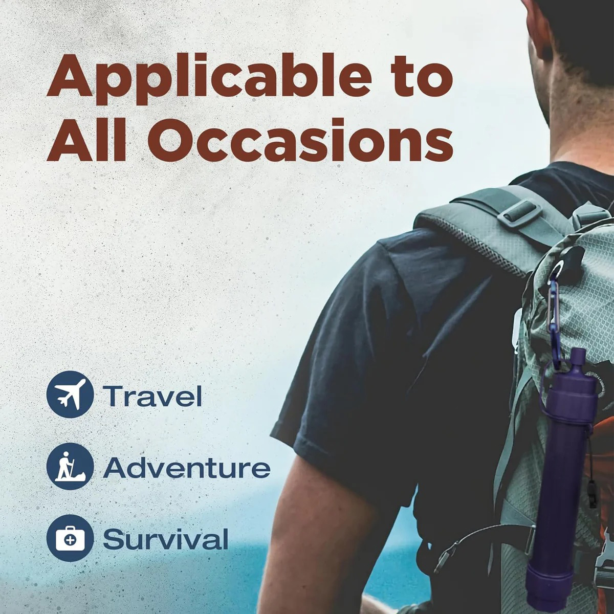 ClearStream Personal Survival Straw | Water Filter Straw